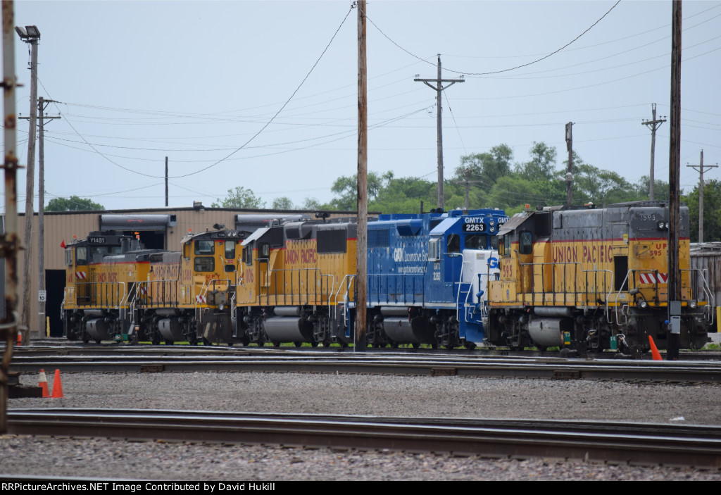 UPY Engines 1481 1388 1106 595 and GMTX 2263